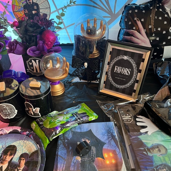 Party Supplies | Huge Wednesday Aadams Birthday Party | Poshmark